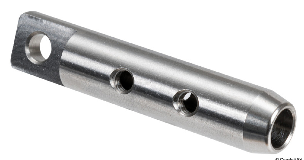 Terminale per Draglia in Acciaio Inox a Occhio Ø 6 mm - Trecce Varie e ...