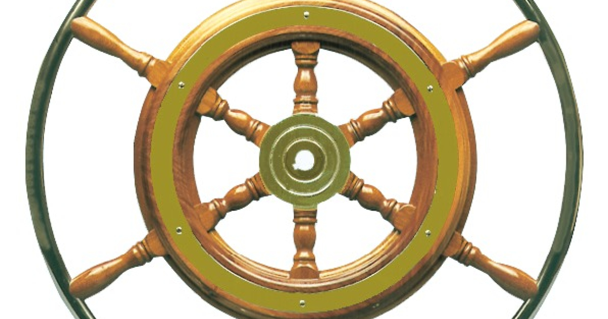 Timone con cerchio inox cm 52 - Ruote Timoni e Volanti - MTO Nautica Store