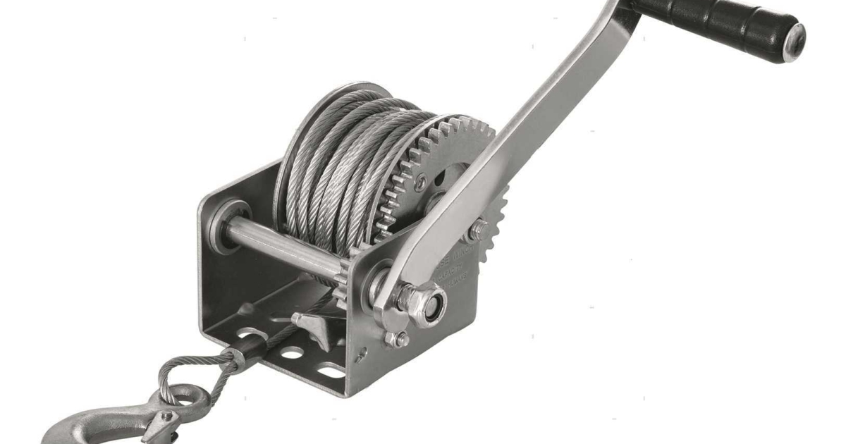 Verricello manuale c/c 825kg - Argani Manuali e Elettrici per Uso ...
