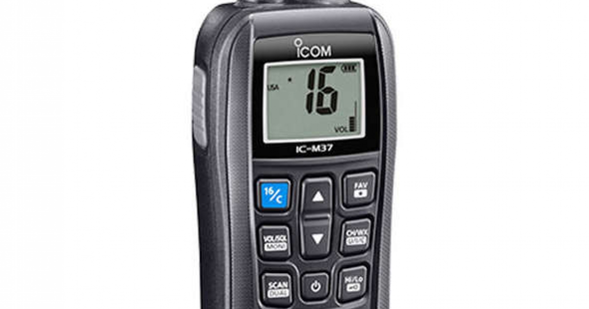 VHF Icom IC-M37 Portatile - Radio VHF Portatili e Fissi I-COM - MTO ...