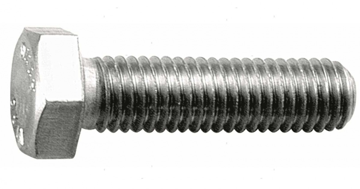 Viti Testa Esagonale UNI 5739 DIN 933 - Viteria Inox - MTO Nautica Store